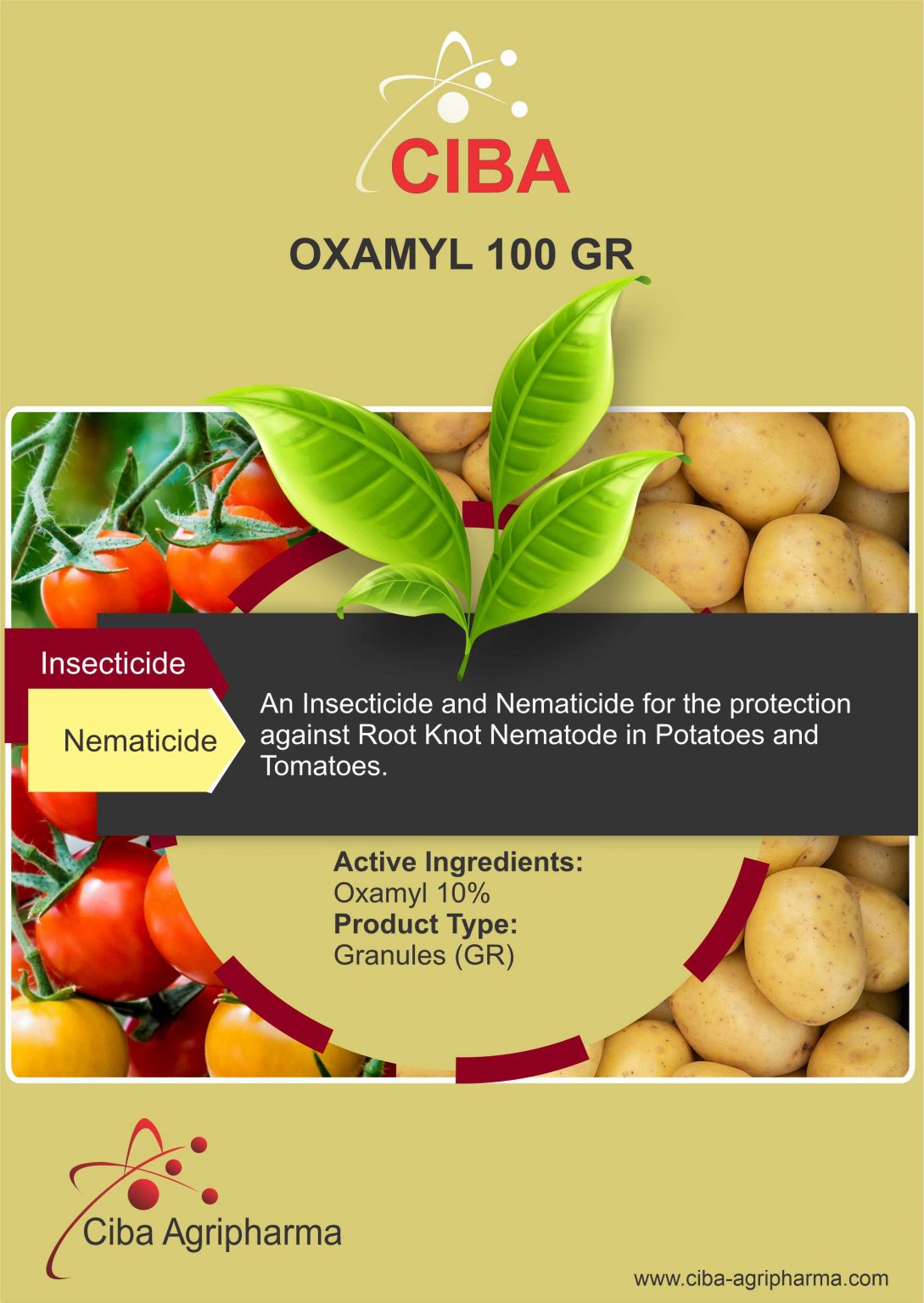 CIBA OXAMYL 100 GR – CIBA AGRIPHARMA