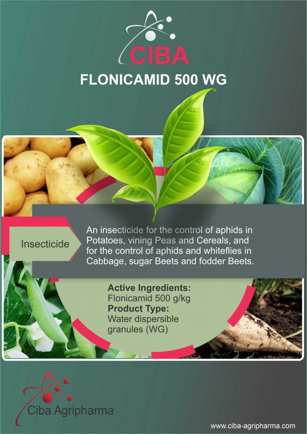 CIBA FLONICAMID 500 WG CIBA AGRIPHARMA ciba-flonicamid-500-wg-ciba-agripharma